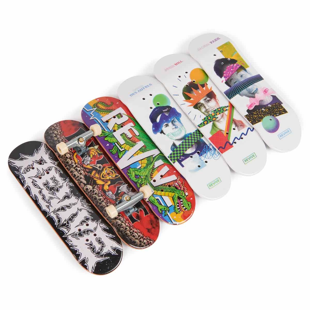 Kit 3 Skate De Dedo E Acessórios Revive (Dragão) - Tech Deck | Sunny ...