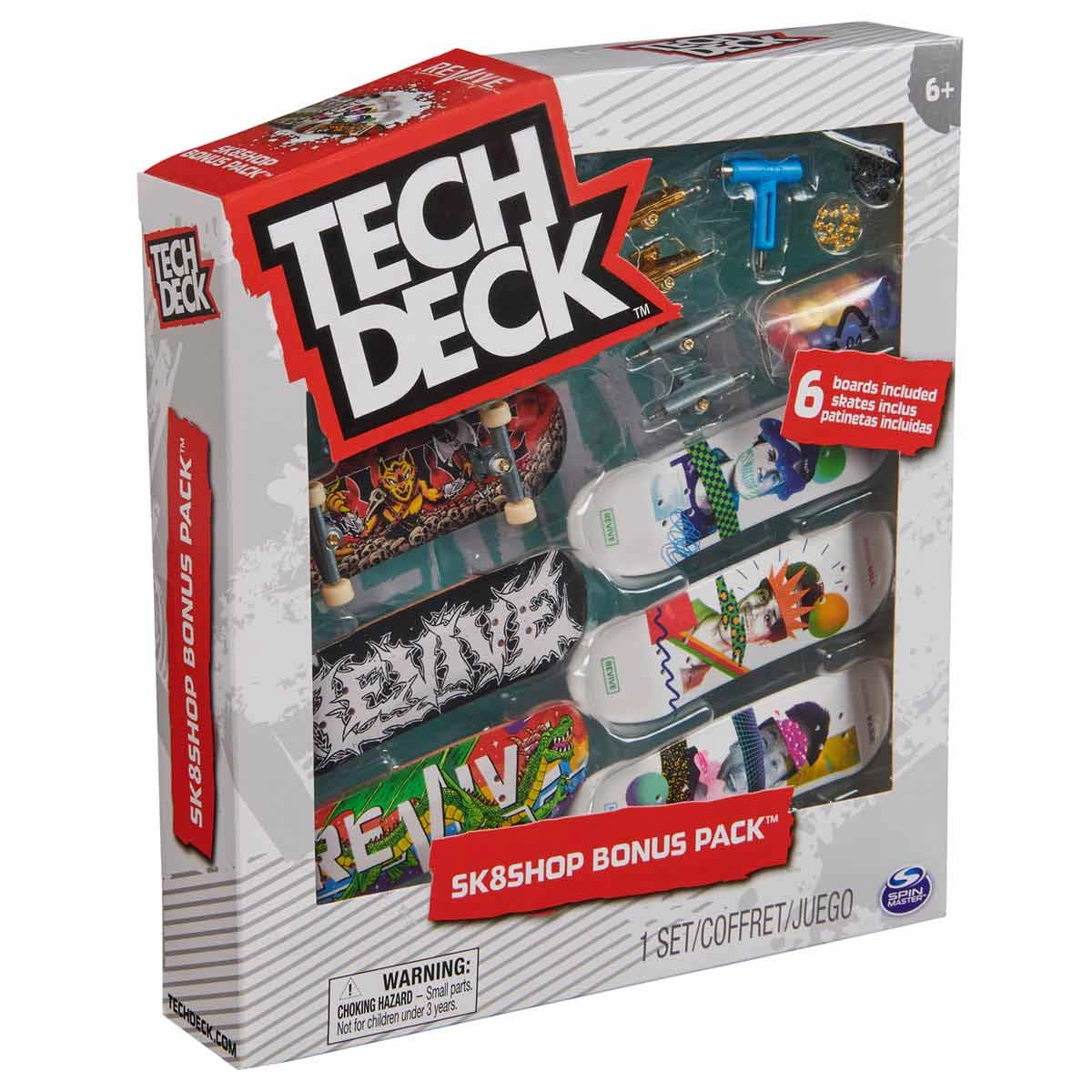 Kit 3 Skate De Dedo E Acessórios Revive (Dragão) - Tech Deck | Sunny ...
