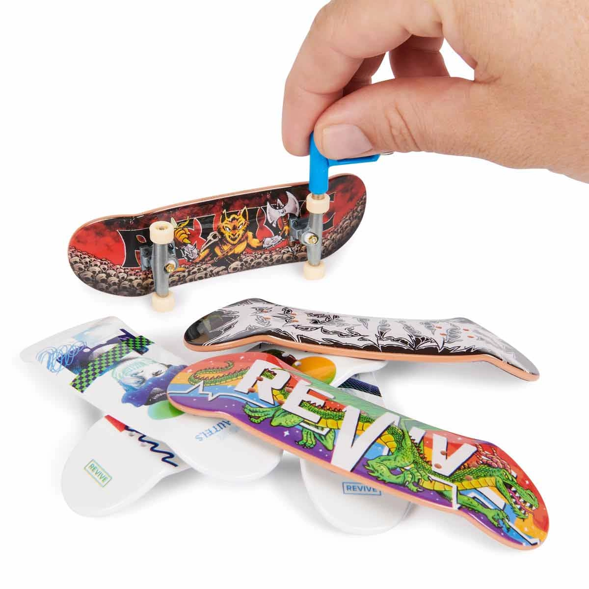 Kit 3 Skate De Dedo E Acessórios Revive (Dragão) - Tech Deck | Sunny ...