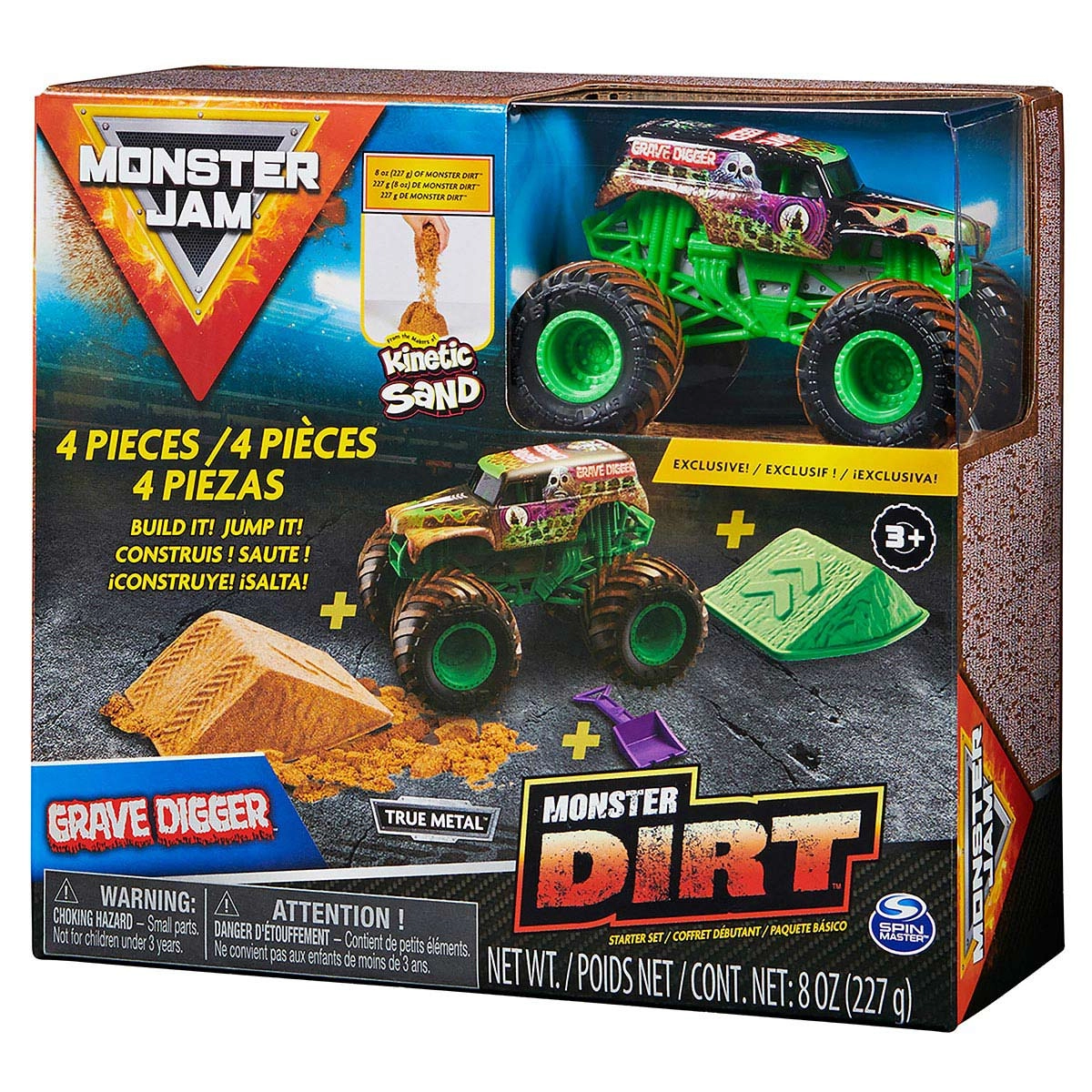 Monster Jam - Playset Básico Monster Jam - Grave Digger | Monster Jam ...