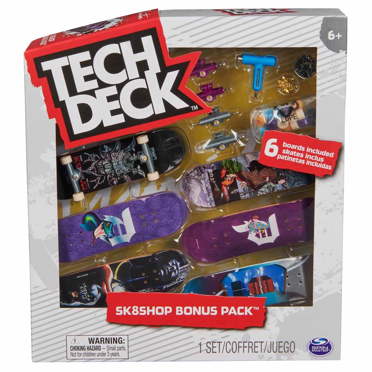 Kit 3 Skate De Dedo E Acessórios Primitive (Cobra)-Tech Deck | Sunny ...